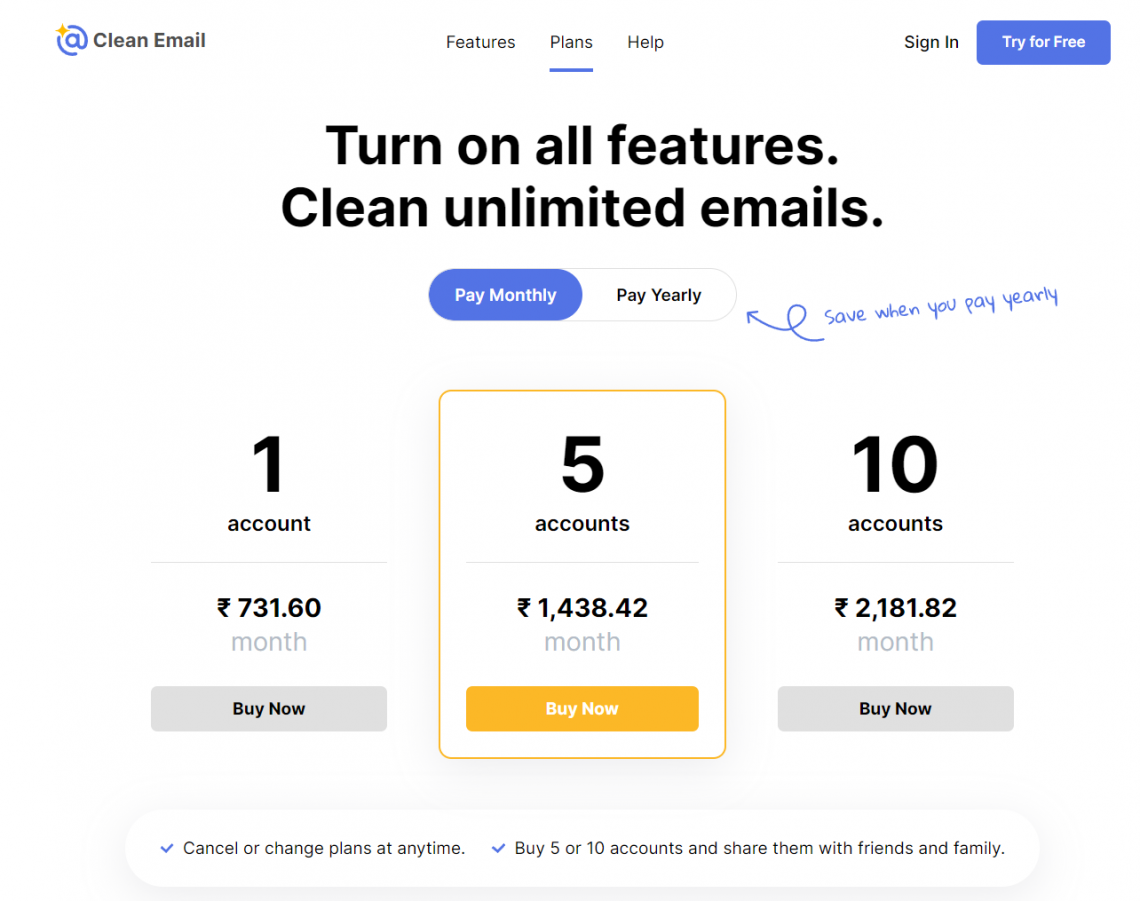 Clean Email Review: Features, Pricing, Alternatives, Pros & Cons